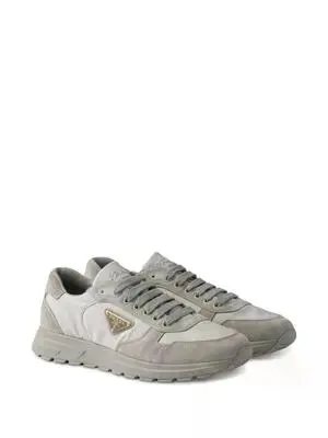 Prada Re-nylon And Suede Sneakers