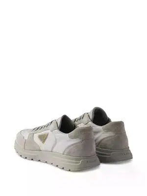 Prada Re-nylon And Suede Sneakers