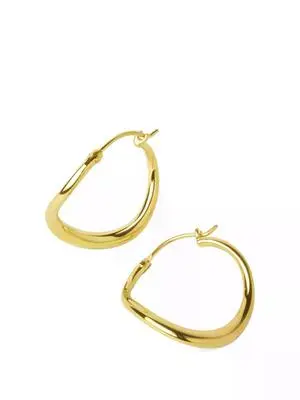 DINNY HALL Wave Hoop Earrings - Gold