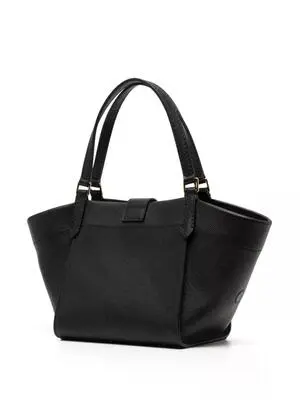 TOM FORD Tara Leather Tote Bag - Black
