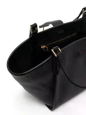 TOM FORD Tara Leather Tote Bag - Black