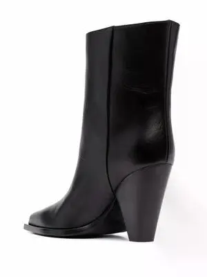 SCAROSSO Emily Leather 9mm Boots