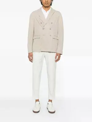 Herno Double-breasted Blazer - Neutrals