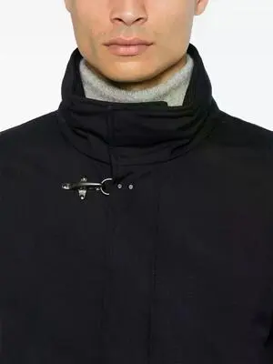 FAY Gancini-buckle Coat