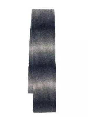 Études Studio Gradient-effect Scarf - Blue