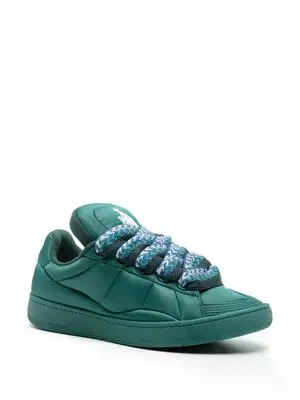 LANVIN Curb Xl Nylon Sneakers - Blue