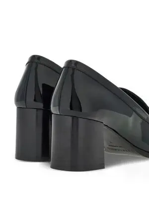 FERRAGAMO 60mm Gancini-buckle Patent Leather Pumps