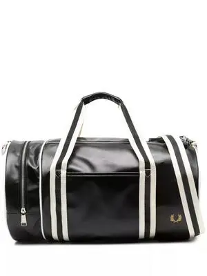 Fred Perry Logo-print Holdall Bag - Black