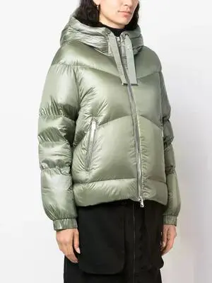 Woolrich Aliquippa Short Puffer Jacket - Green