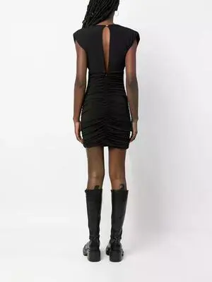Philipp Plein Wrinkles Ruffle-detail Mini Dress
