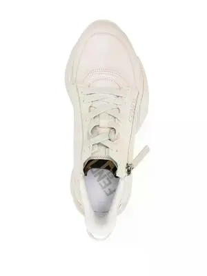 Fendi Logo-print Leather Sneakers