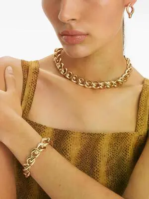 Tory Burch Tone Wishbone Chain Bracelet