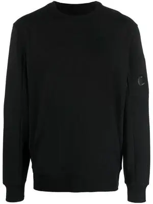 C.P. COMPANY Logo-patch Cotton Sweatshirt