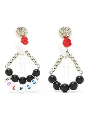 AMIR SLAMA Embellishment Earrings - Black
