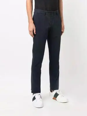 HACKETT Gmt Dye Straight-leg Chinos - Blue