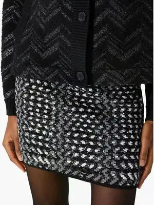 Missoni Zigzag Lamé Mini Skirt