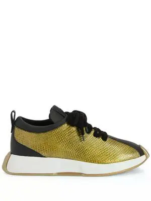 GIUSEPPE ZANOTTI Ferox Low-top Sneakers - Gold