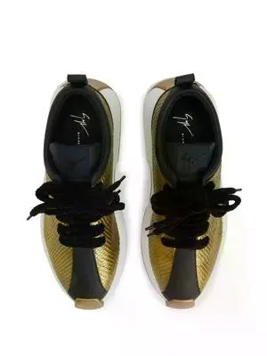 GIUSEPPE ZANOTTI Ferox Low-top Sneakers - Gold