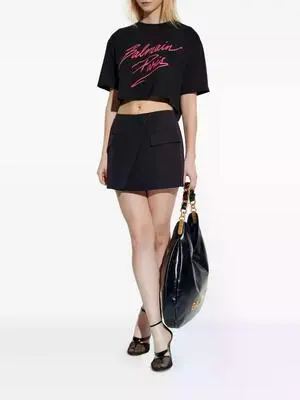 Balmain Flap-pocket Mini Skirt