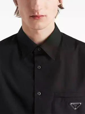 Prada Triangle-logo Shirt