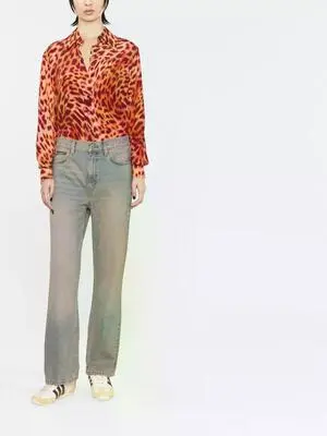 Stella McCartney Leopard-print Silk Shirt