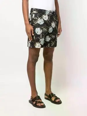 Erdem Floral Print Chino Shorts