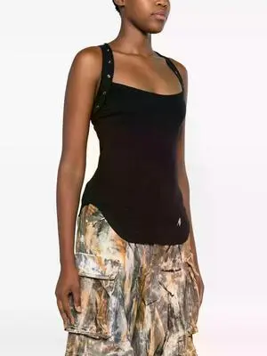 Attico Lace-up Racerback Tank Top