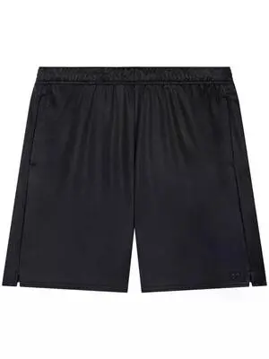 COURREGES Jersey Track Shorts - Black