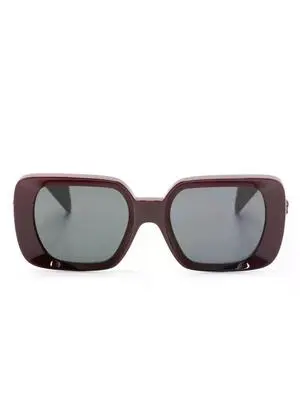 Versace Medusa Plaque Sunglasses - Red