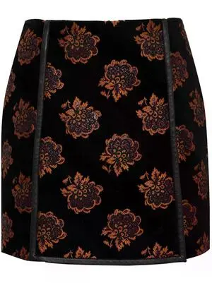 La DoubleJ Twiggy Mini Skirt - Black