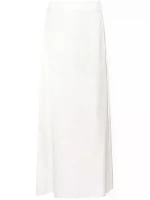 Peserico Satin Maxi Skirt