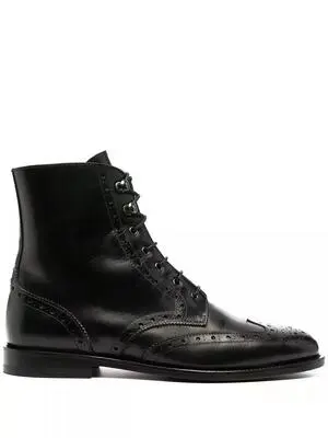 SCAROSSO Stefania Ankle Boots - Black
