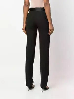 Stella McCartney Satin-waistband Detail Trousers