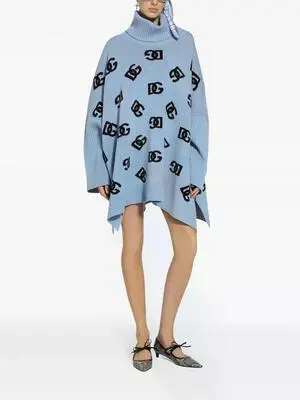 Dolce & Gabbana Logo Embroidered Coat