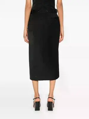 BETTTER Waist-tab Pencil Skirt