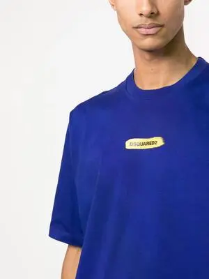 Dsquared2 Logo-stamp Cottont-shirt