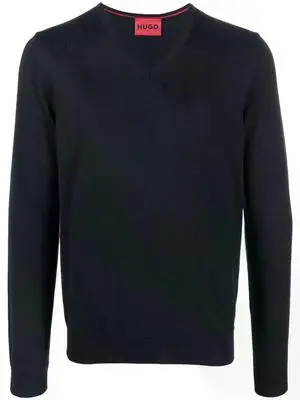 Hugo V-neck Long-sleeve Jumper