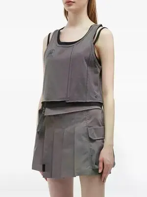 MUSIUM DIV. Layered Sleeveless Top - Grey