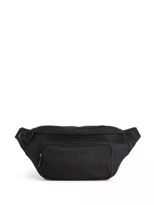 Dsquared2 Logo-embossed Canvas Belt Bag - Black