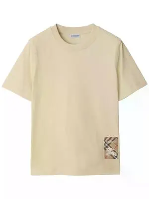 Burberry Straight Hem T-shirts For Women