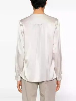 BLANCA VITA Satined Blouse