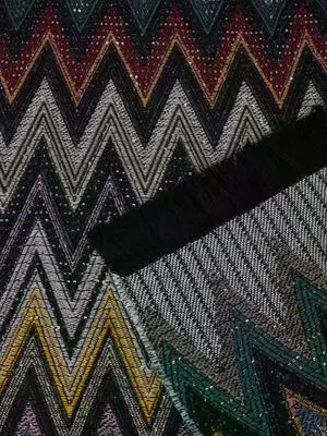 Missoni Chen Zigzag-knit Blanket