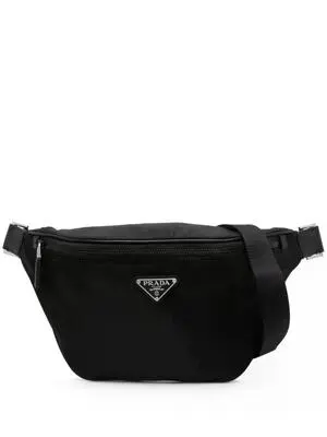 Prada Re-nylon And Saffiano Leather Belt Bag
