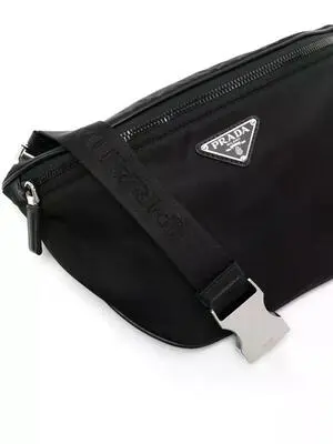 Prada Re-nylon And Saffiano Leather Belt Bag