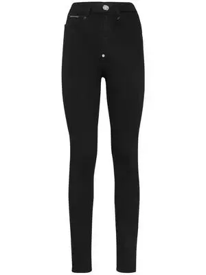 Philipp Plein High-rise Skinny Jeans - Blue