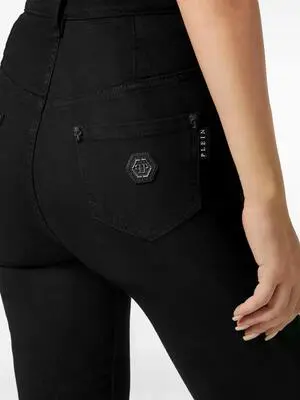 Philipp Plein High-rise Skinny Jeans - Blue