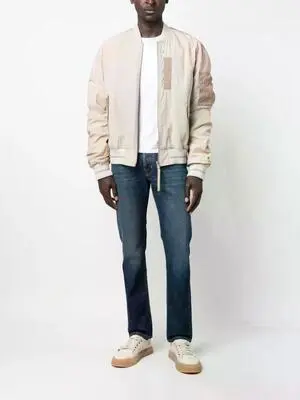 Jacob Cohen Embroidered-logo Slim Jeans - Blue