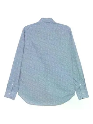 Canali Printed Shirt