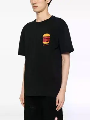 GROUND ZERO Logo-print Cotton T-shirt