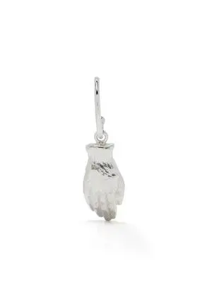 WOUTERS & HENDRIX Hand Hook Single Earring - Silver